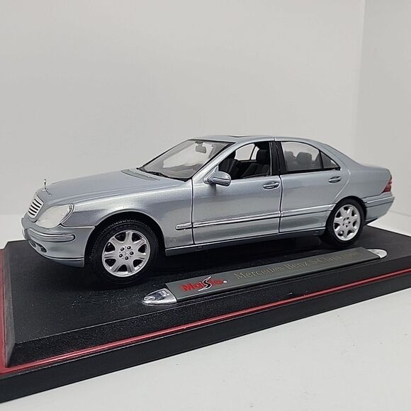 Toys | 1998 Mercedes Benz Sclass Introduction Maui 118 Scale Model ...